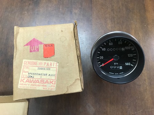 NOS OEM Speedo Meter 1973-1976 KAWASAKI H1 500 #25005-109 | eBay