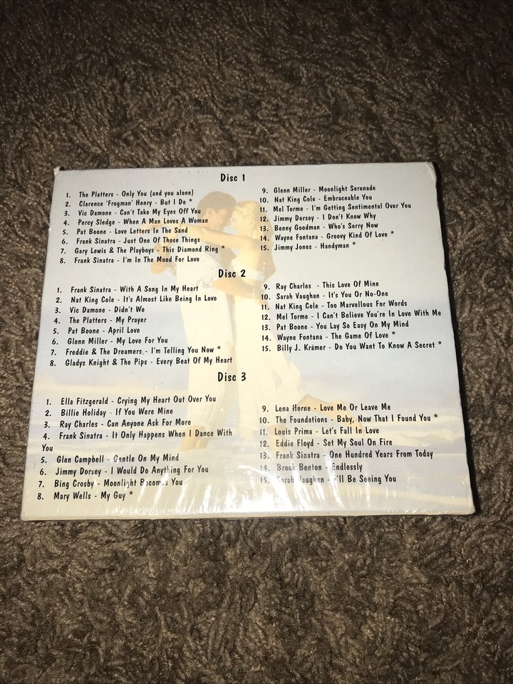 The Ultimate Love Collection 45 Songs 3 CD Set FAST SHIPPING Brand New ...