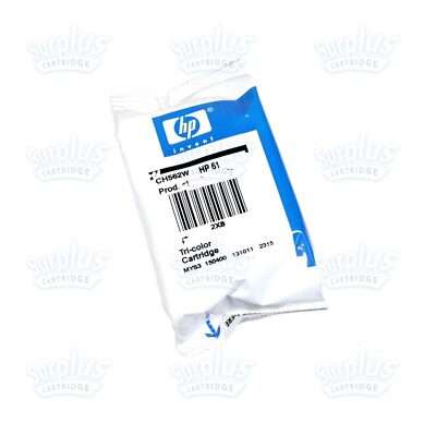 Genuine HP 61 Color Ink DeskJet 1010 1050 1055 2510 2549 3050 3055 3510 ...