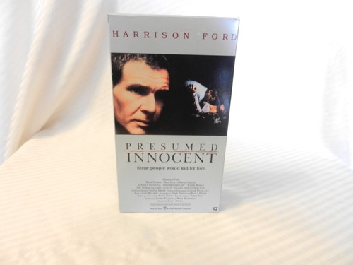 Presumed Innocent (VHS, 1991) Harrison Ford 85391203438| eBay