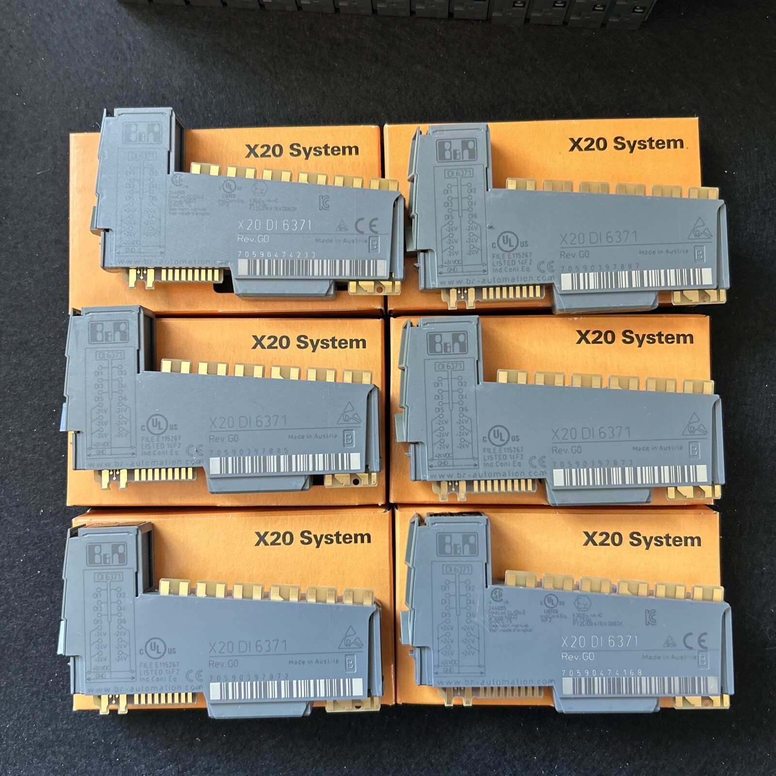 B&R X20 Di6371 24v PLC CPU “SHIPS FROM THE USA “ Input Slice | eBay