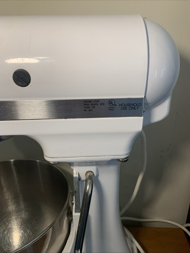 KitchenAid K5SS Heavy Duty Series 5qt Stand Mixer - White - MINT ...