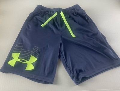 Boys Under Armour Shorts Size SM Child Sports School Summer Drawstring ...