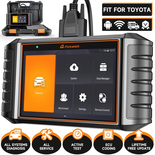 FOXWELL NT710 Diagnostic Tablet For Toyota/Lexus All Systems OBD2 ...