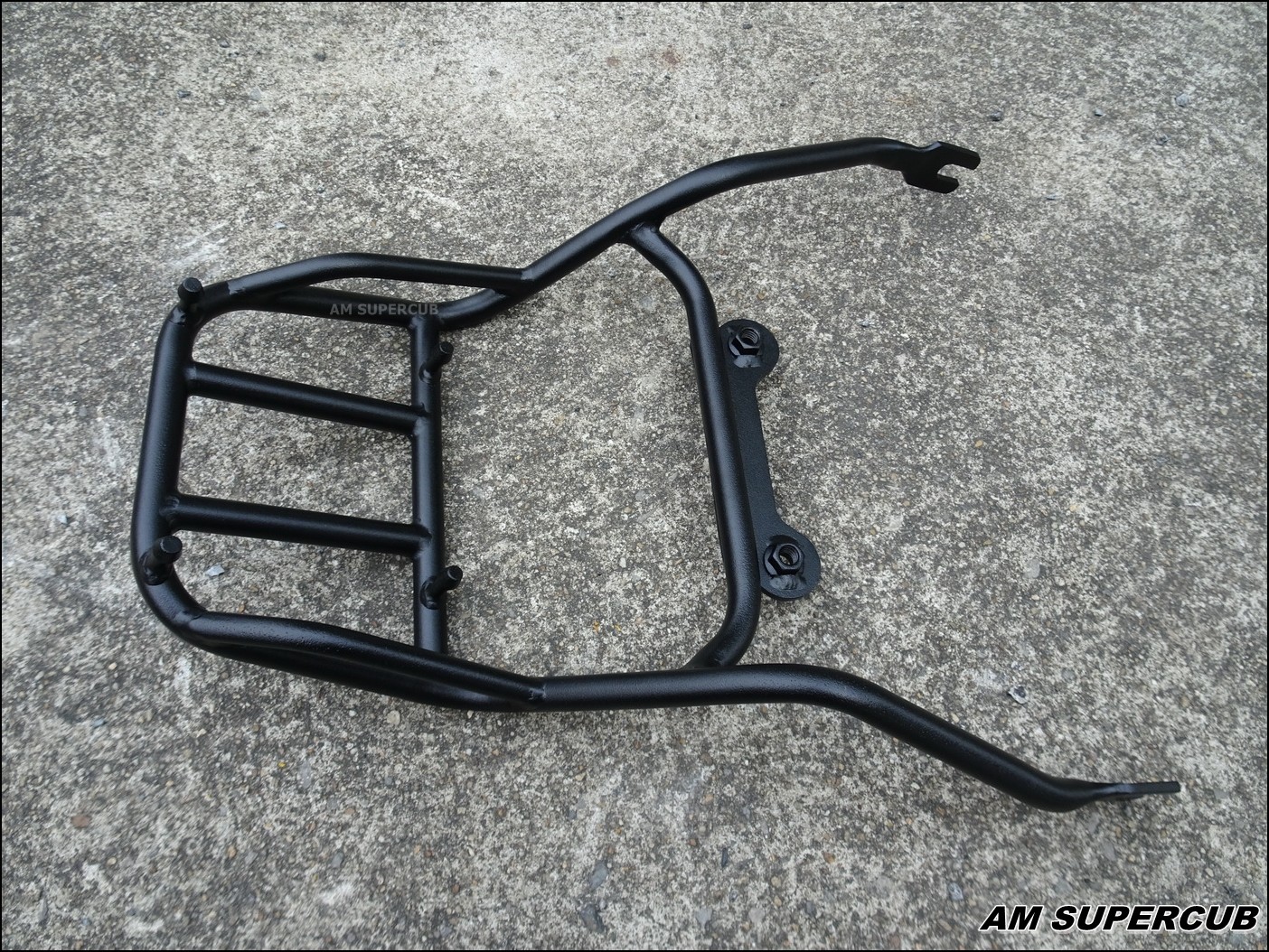 Honda Z125 Monkey 125 Rear Carry Rack - Black Brand H2C Monkey125 2018 ...