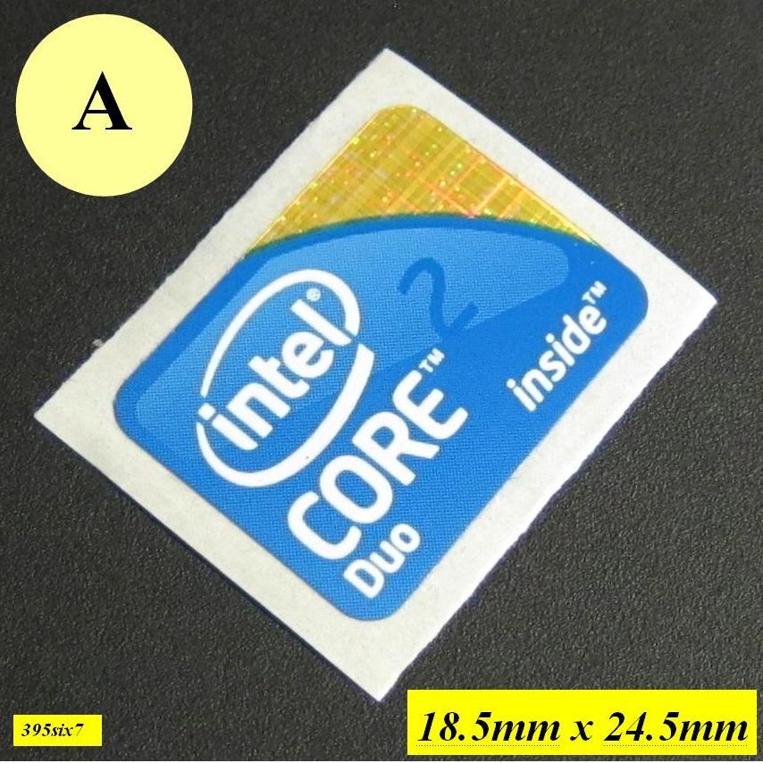 Laptop PC Processor Sticker - Core 2 Duo inside Sticker | eBay
