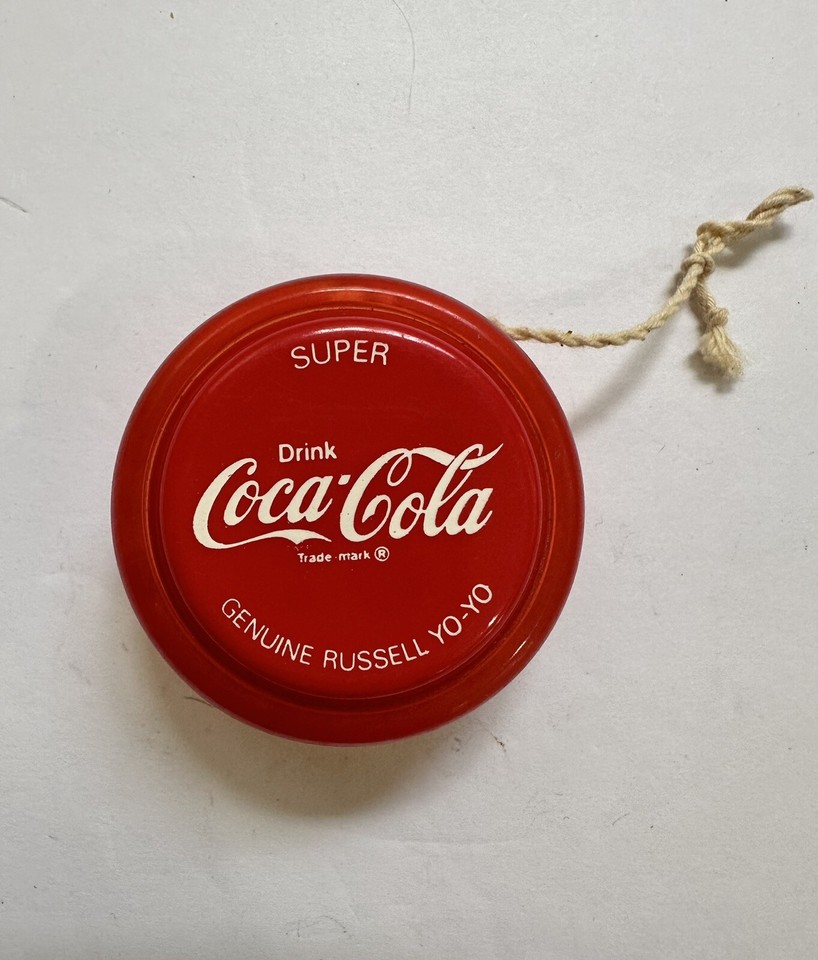 Rare vintage Genuine Russell Coke Coca-Cola Yo-Yo Thailand market. | eBay