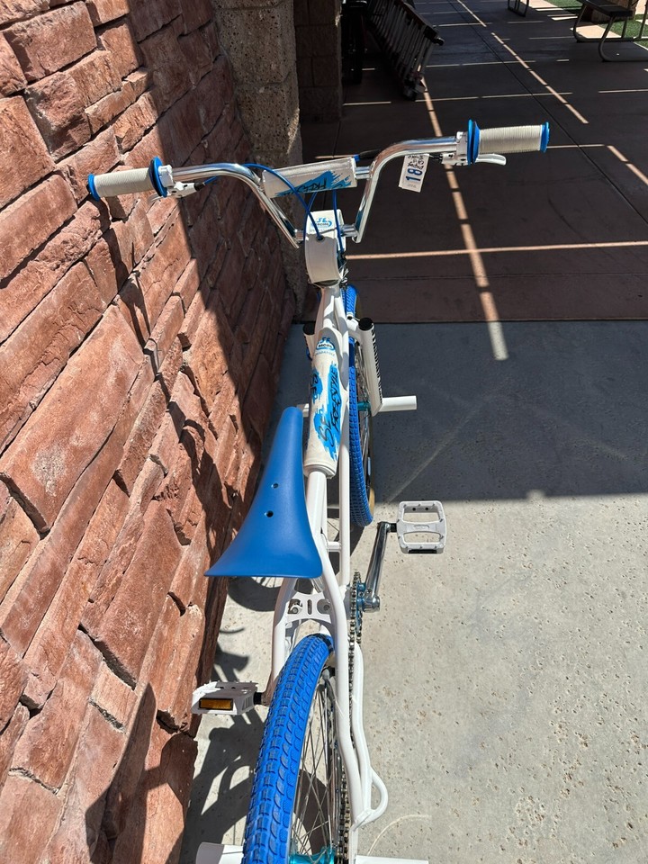 SE Racing White Quadangle 24" BMX Bike replica 2016 White/Blue ...