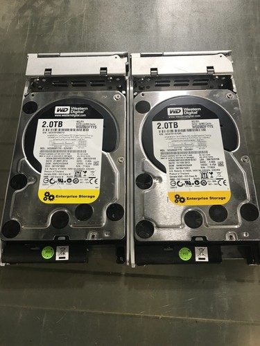 (Lot of 2) Western Digital WD WD2003FYYS 2TB SATA/300 Serial ATA ...