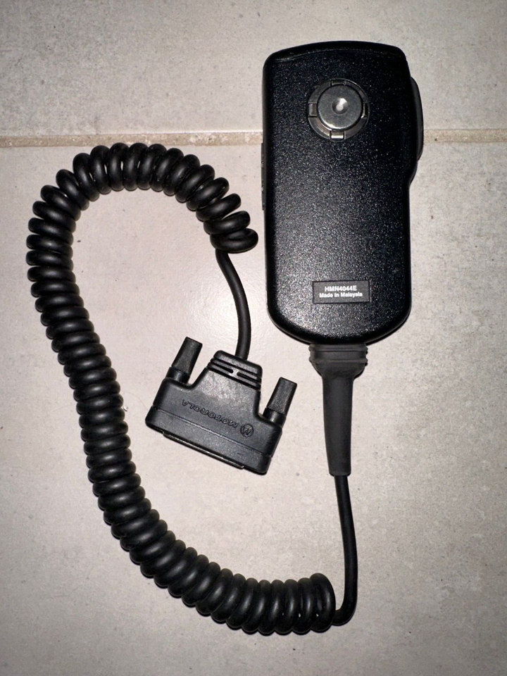 Motorola HMN4044E Astro Spectra XTL5000 Radio Remote Control Head Mic ...