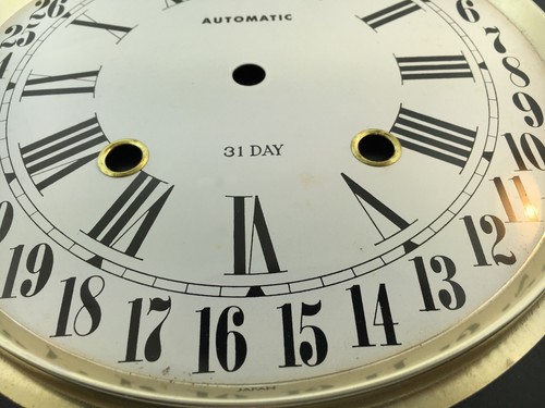 8 1/2" Metal Calendar Dial for 31 Day Clock in White Color | eBay