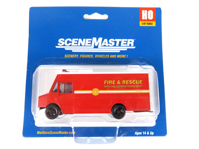 Walthers SceneMaster 949-12107 HO Morgan Olson Fire & Rescue Special ...