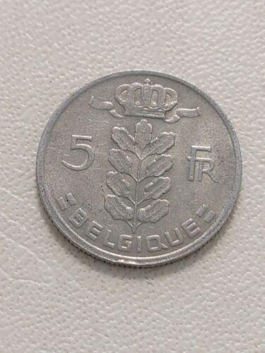 Coin, Belgium, 5 Francs, 5 Frank, 1968, Copper-nickel, Belgique KM:1 ...