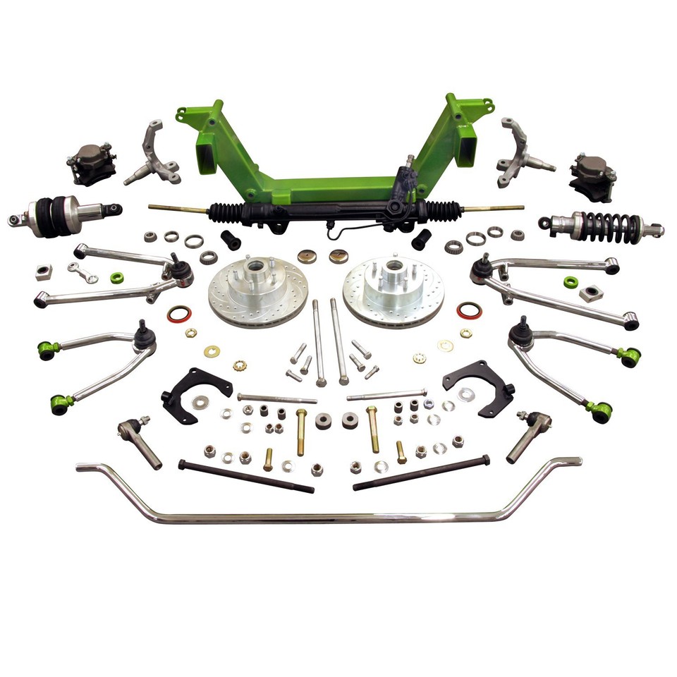 1948-56 F1 F100 Ford Truck CORNERKILLER IFS FRONT END mustang ii kit v2 ...