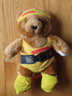 Vintage 1988 WWF Titan Sport HULK HOGAN Hulkamania HULKSTER 15" Plush ...