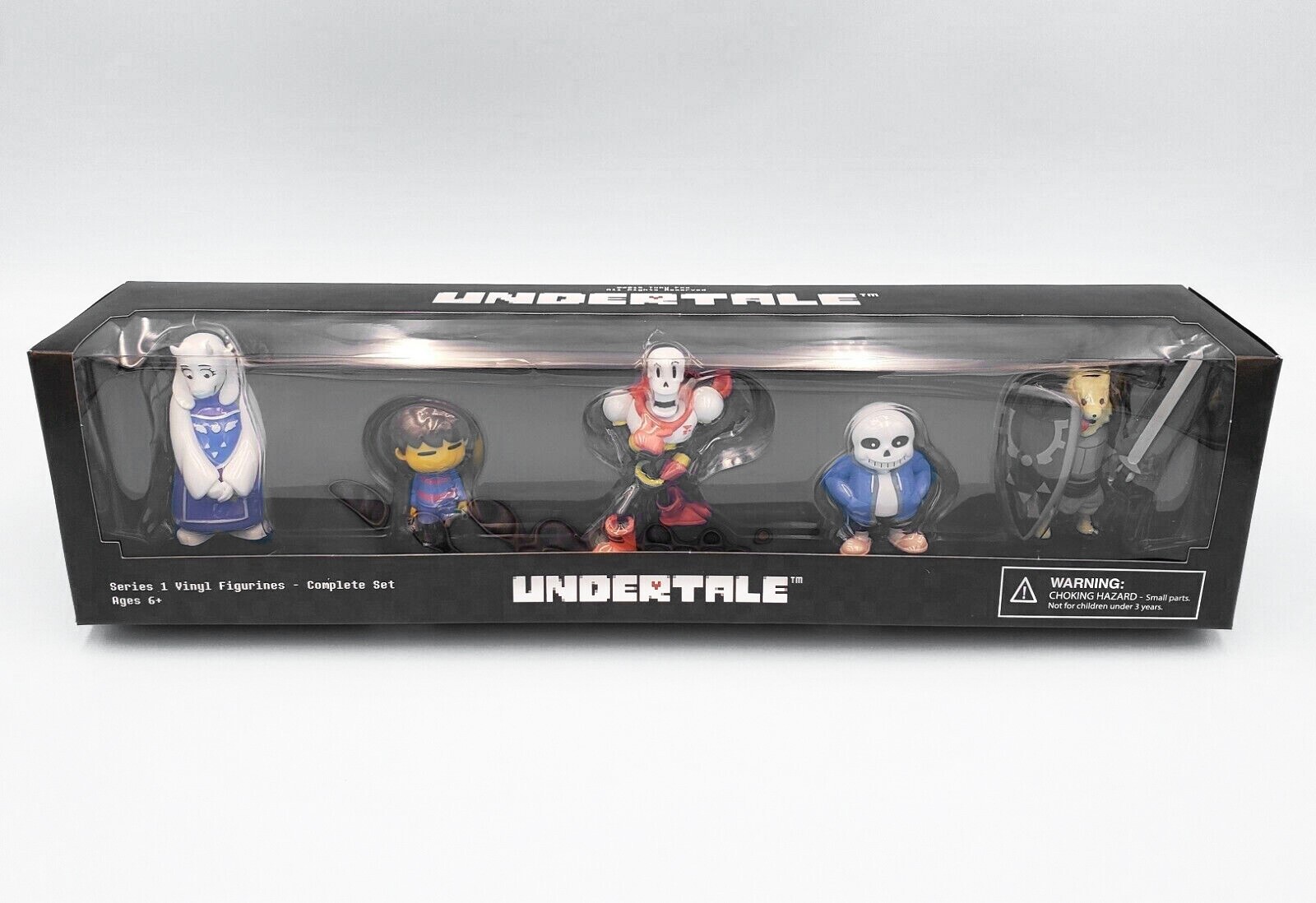 Undertale Little Buddies Series 1 Figure Set Nib Sans Papyrus Lesser