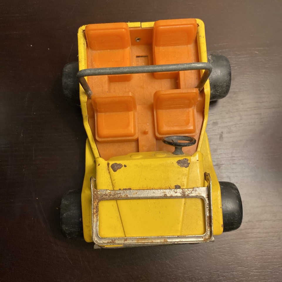 Vintage 1970s BUDDY L Yellow Jeep - Pressed Steel JAPAN | eBay