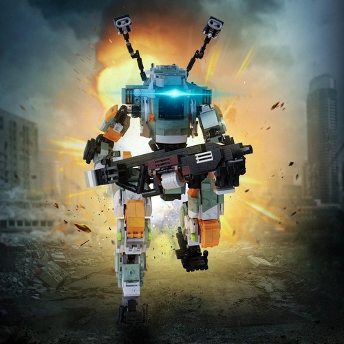 BT-7274 Vanguard-class Titan MOC Building Blocks Titanfall 2 Bricks Toy ...