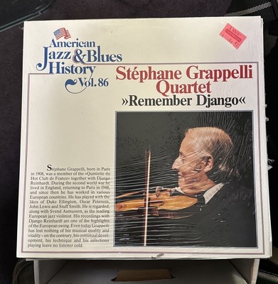 Stephane Grappelli Quartet Jazz & Blues History Remember Django Vinyl ...