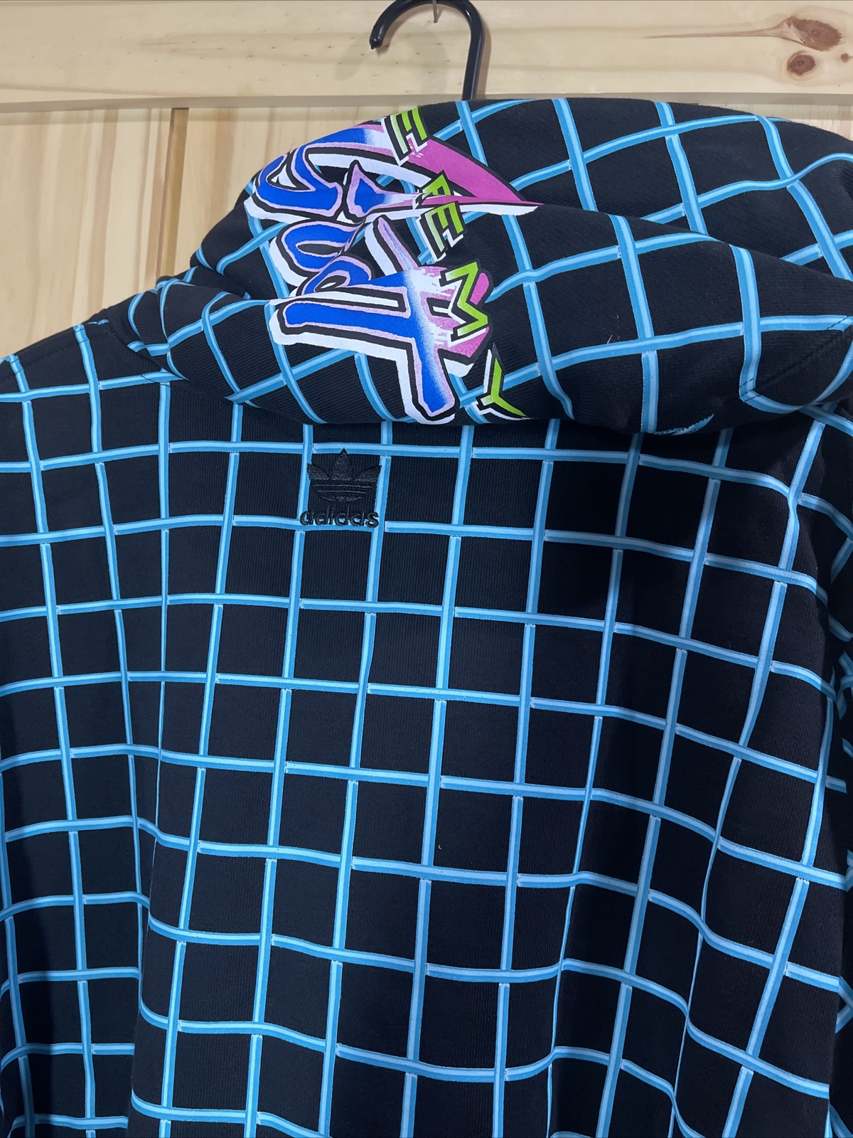 Adidas x Jeremy Scott Rally Car Adult Pullover Hoodie Black HG6511 ...