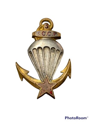 3rd Colonial Parachute Commando Battalion French Army Pin Badge Pendant ...