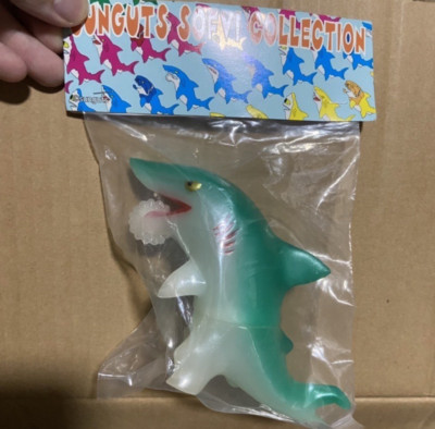 SUNGUTS Shark Emerald-green Color Ver. Rare Collectible Sofubi Figure In Stock | eBay