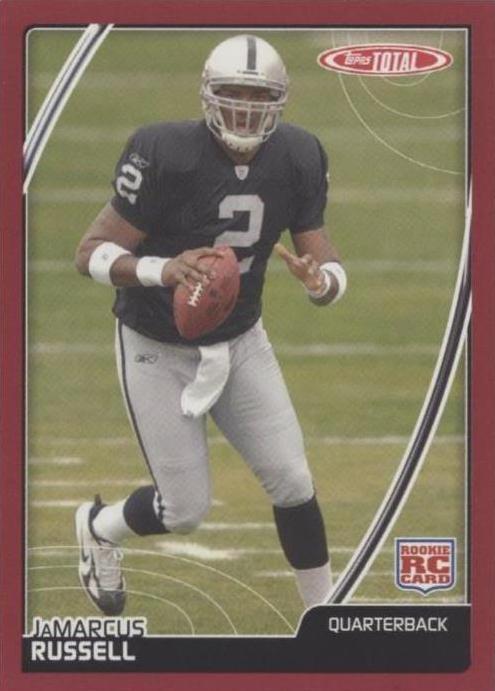 2007 Topps Total - JaMarcus Russell #441 Red (RC) for sale online | eBay UK