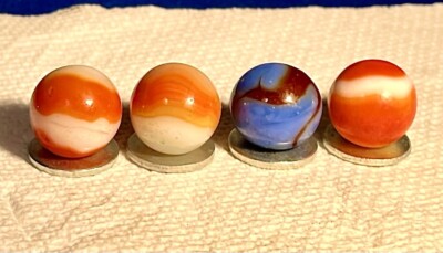 4 Master Made Meteor Patch Vintage Marble, Beautiful!!! | eBay