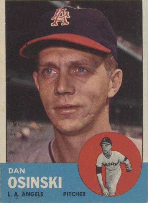 1963 Topps - Dan Osinski #114 (RC) for sale online | eBay