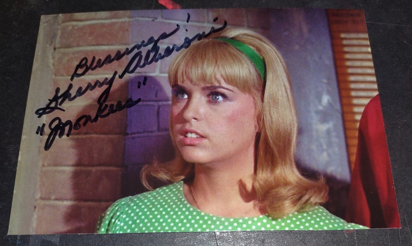 SHERRY ALBERONI ICONIC ACTRESS VINTAGE SIGNED THE MONKEES T.V. SHOW 4X6 ...