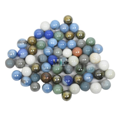 Marble Glass Balls for Playing Games Kanche Pebbles for Decoration ...