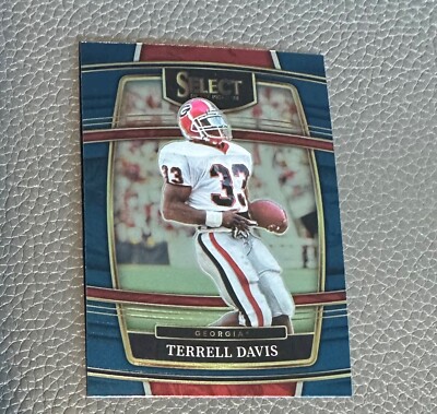 Terrell Davis 2022 Panini Select Draft Picks Blue Concourse #57 | eBay