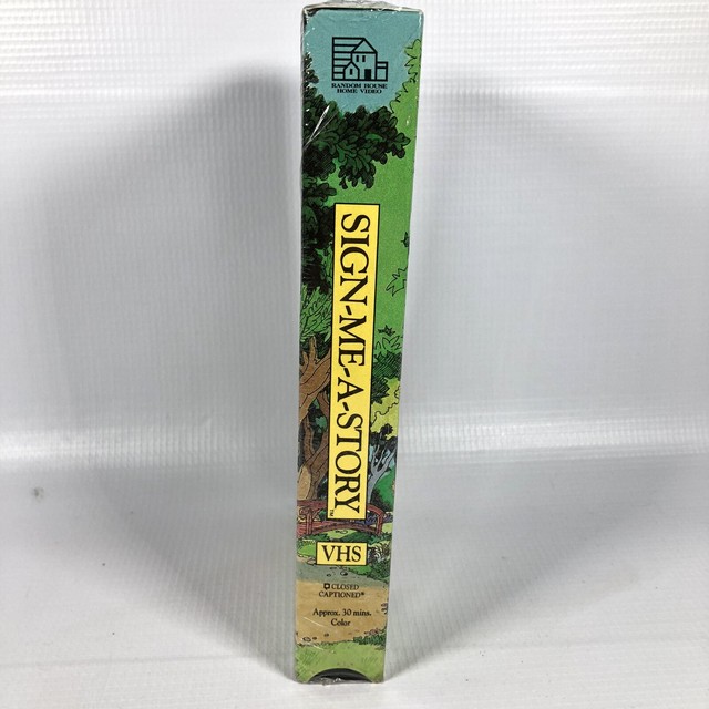 Sign-Me-A-Story (VHS, 1987) for sale online | eBay