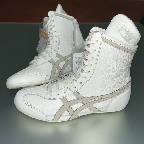 ASICS Onitsuka Tiger WRESTLING/Boxing ivory boot Size 7 rare photo ...