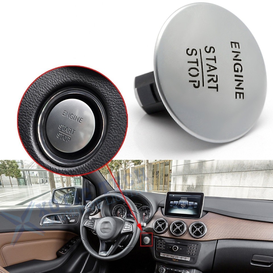 For Mercedes-Benz Push To Start Button Keyless Go Engine Start Stop ...