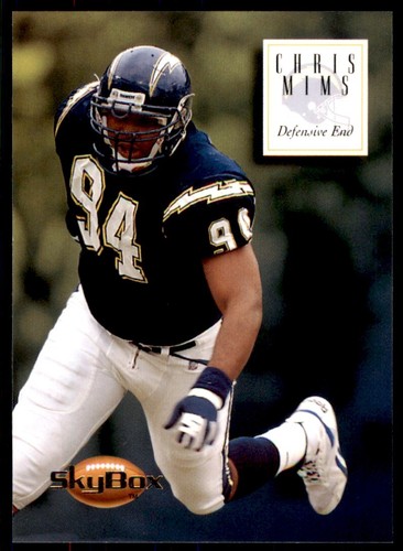1994 Skybox. Chris Mims San Diego Chargers #131 | eBay