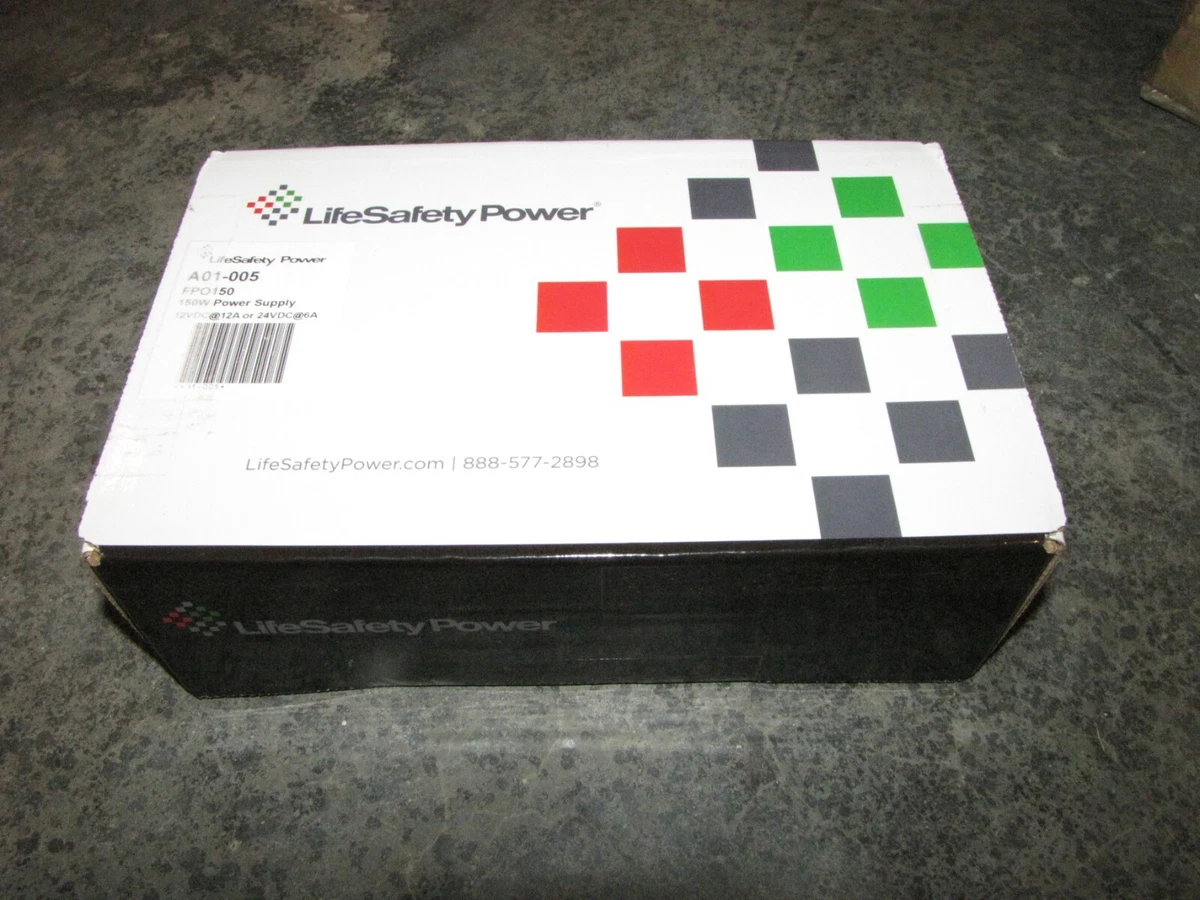 LifeSafety Power FPO150-B100C8P2D8PE6M1-WP-AMZ02 150W Power, 57% OFF