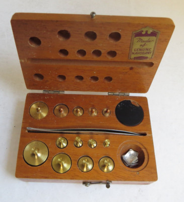 Weights & Calibration Sets - Torsion Balance