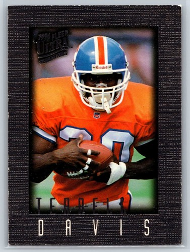 1996 Fleer Ultra Sensations Terrell Davis Denver Broncos #30 | eBay
