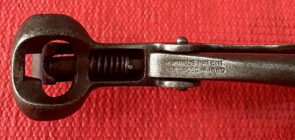 VINTAGE MORRILL’S SAW SET PAT. Feb 24 & Dec 14, 1880 SAW SET 1B RARE ...