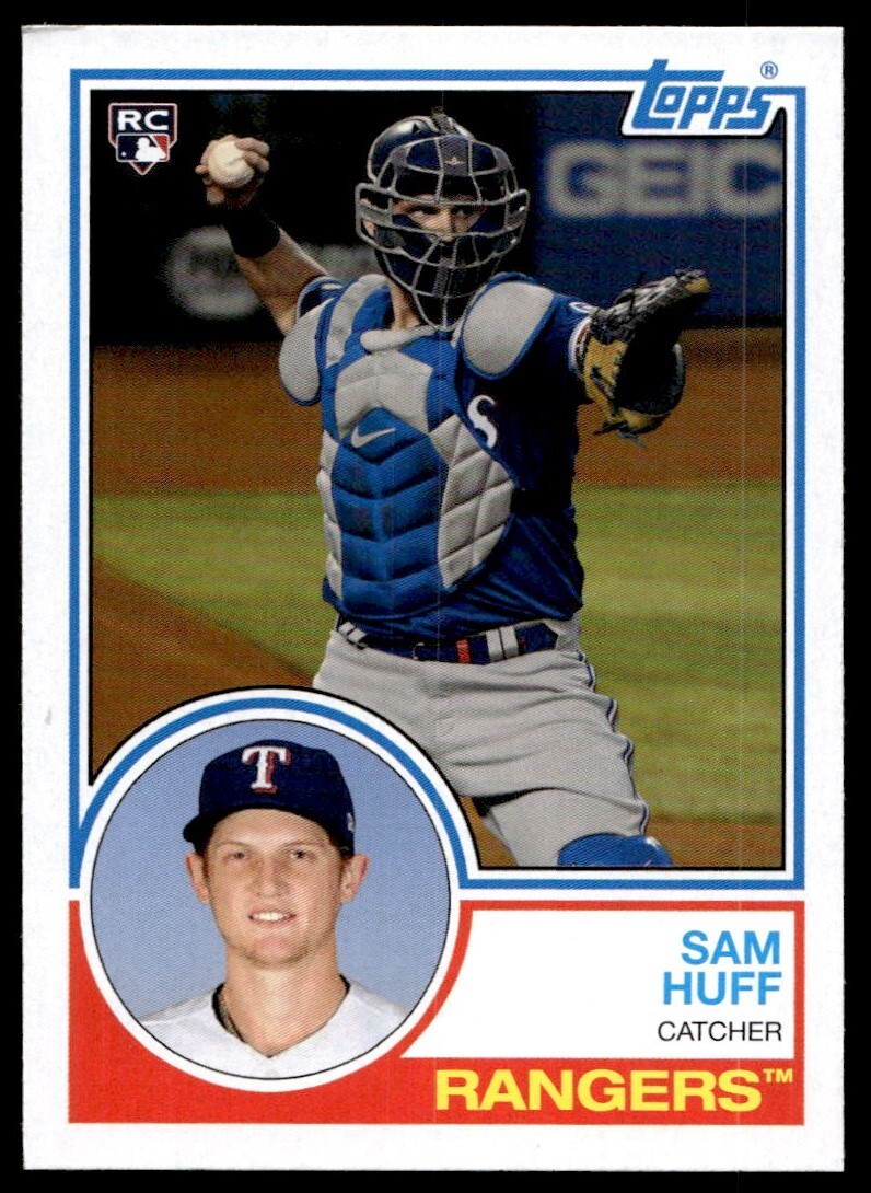 2021 Topps Archives Sam Huff Rookie A71 Texas Rangers #176 | eBay