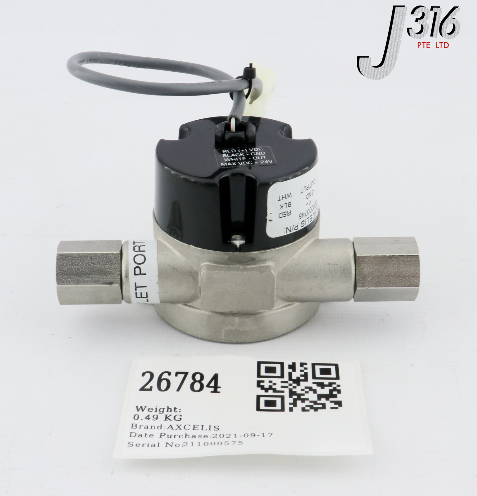 26784 AXCELIS GEMS TYPE RFA ROTOR FLOW SENSOR 300000745 | eBay