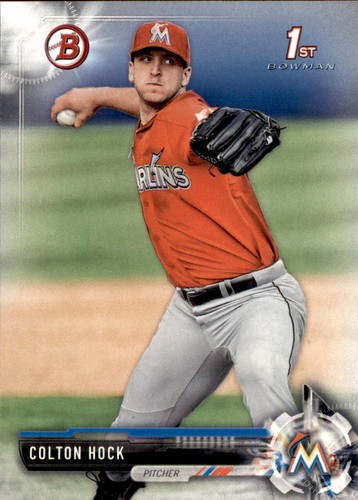 2017 Bowman Draft Baseball #BD-196 Colton Hock | eBay