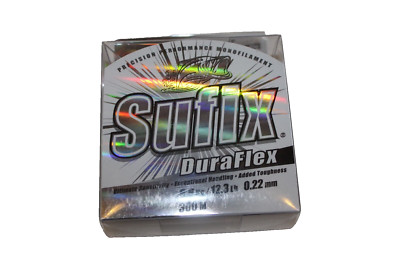 SUFIX DURA FLEX-CLEAR-THE NEXT GENERATION-NANO RESIN FORMULA-300m-022mm-5,6 kg | eBay.de