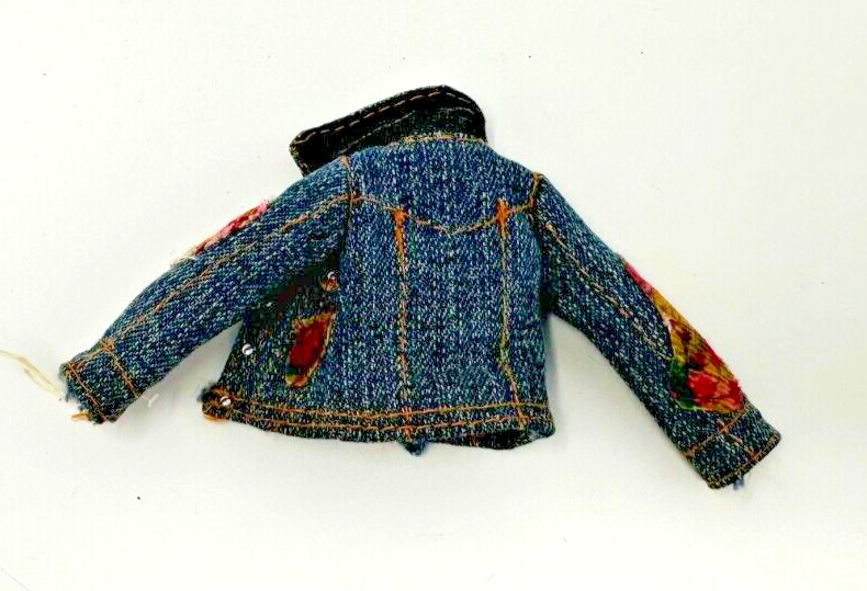 2001 Bratz Funk Out Doll Yasmin Denim Floral Jacket Replacement | eBay