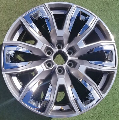 New Factory Chevrolet Silverado Wheel OEM 22 inch Tahoe Yukon SH0 ...