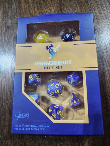 Daggerheart Dice Set - Darrington Press Official Dice Set NEW in BOX | eBay