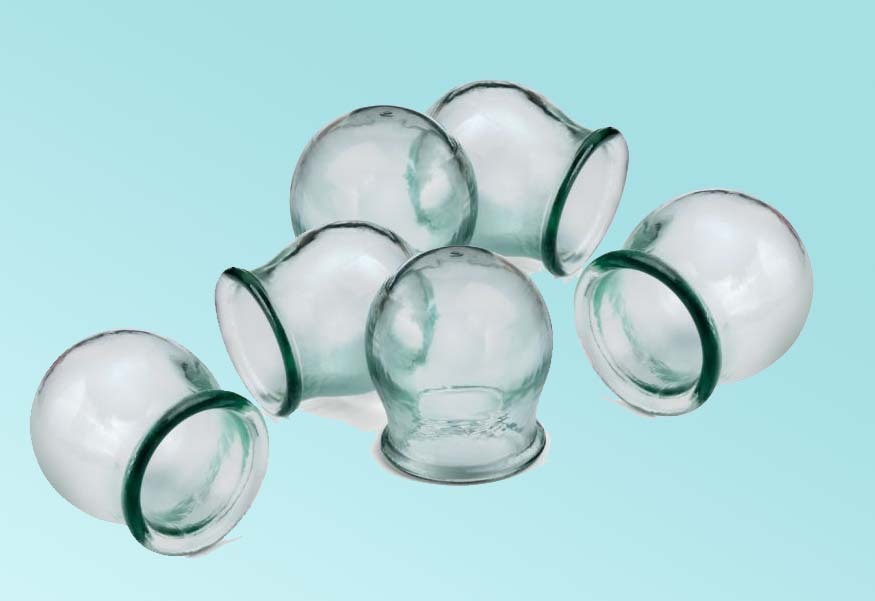 3-24 pcs USSR Glass Fire Cupping Cups Vintage Jars Health Medical ...