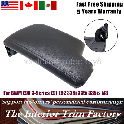 For 2006 2007 2008-2011 BMW E90 3-Series Center Console Armrest w ...