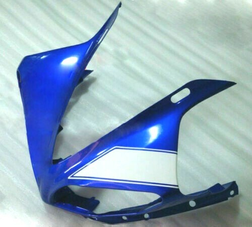 Front Fairing Nose Cowl Upper Plastic Fit YAMAHA YZF R1 2009-2011 Blue ...
